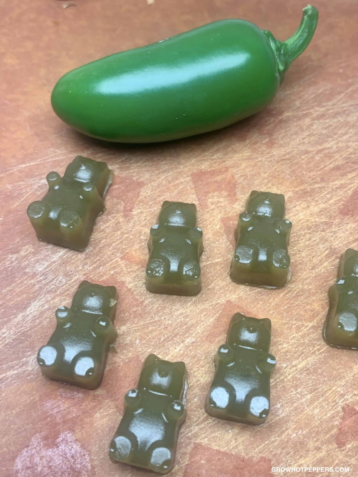 Spicy Gummy Bear Recipe With Juice - Grow Hot Peppers